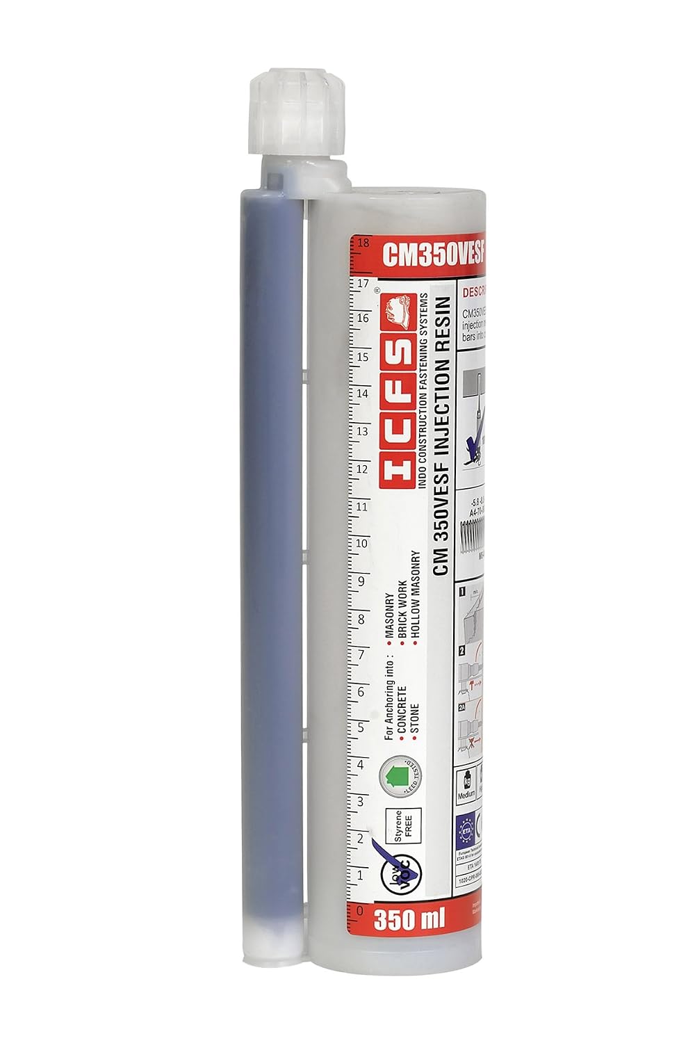 ICFS 350 ml Anchor Bolt Fixing Chemical Injection Mortar CM350VESF ...