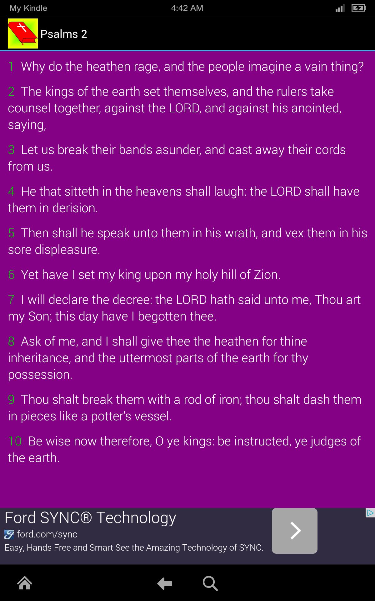 King James Version (KJV) Bible FREE! Study Holy Words by Jesus Christ ...