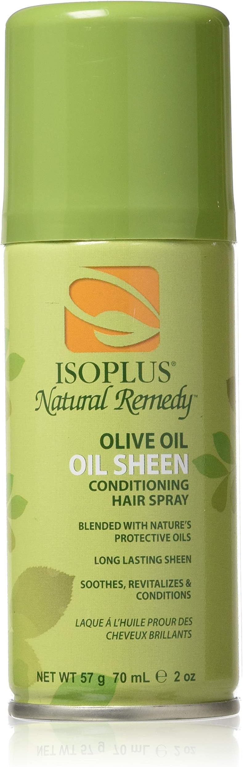 Amazon.com : Isoplus Oil Sheen Regular Conditioning Hair Spray, 7 Oz ...