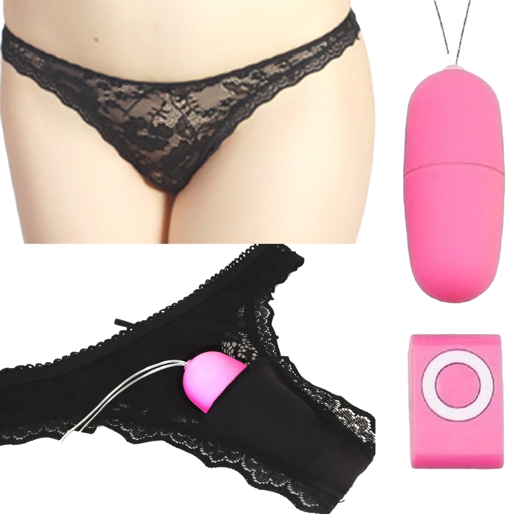 Amazon | CATSelect 遠隔 ローター 付き ポケット ショーツ 静音 とびっこ セット Tバック セクシーランジェリー マイクロビキニ 極小 過激 下着 t18 青 XL ...