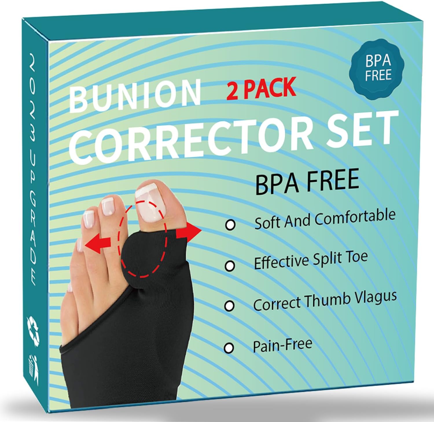 Amazon.com: Articlings Bunion Corrector for Women & Men,2 Pcs,Upgraded ...