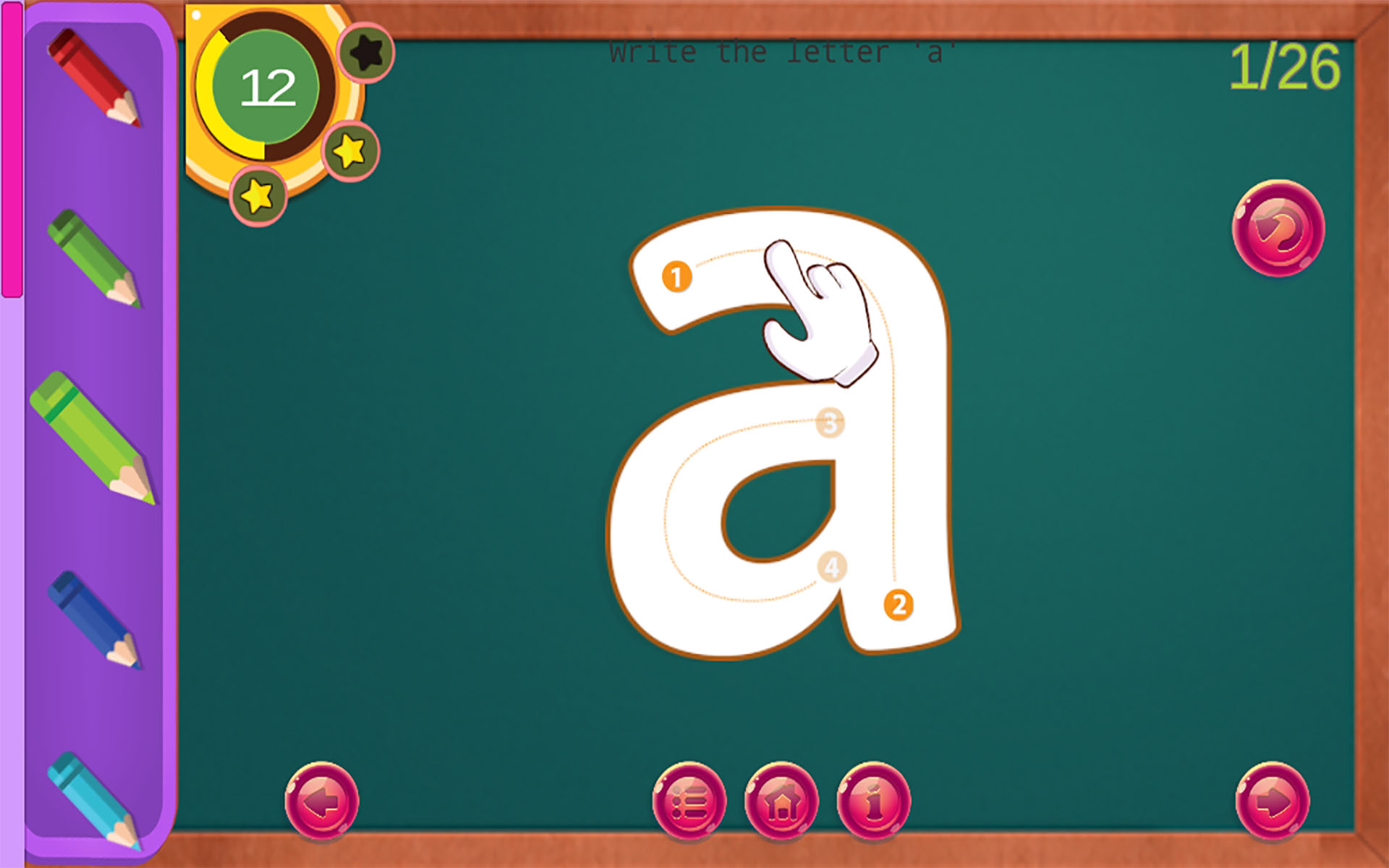 Learn English Kids Free Numbers 123 - ABC Count & Tracing - App on the ...