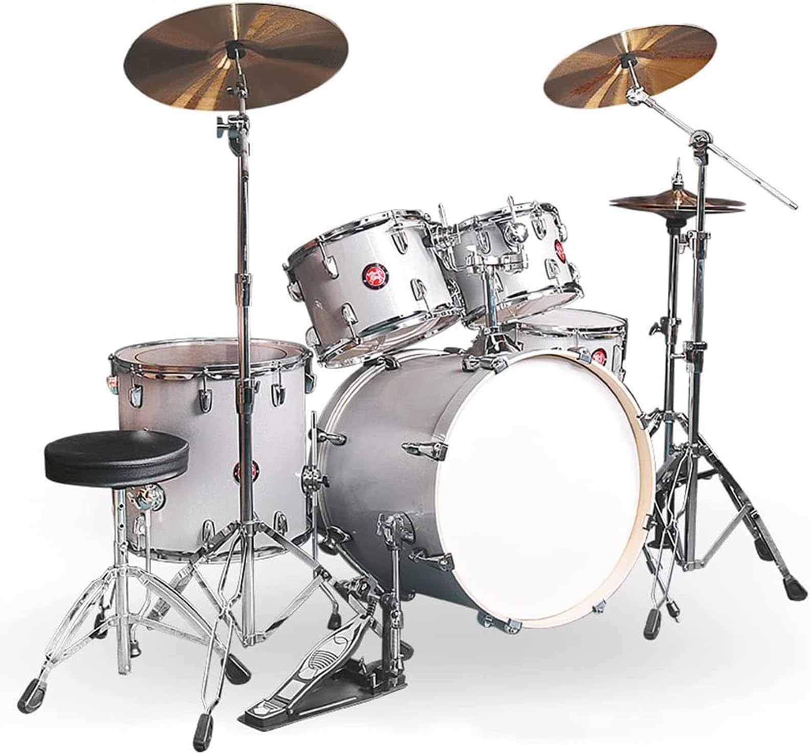 Professional Play Full Size Drum Kit Kids Adult Performance Beginner ...