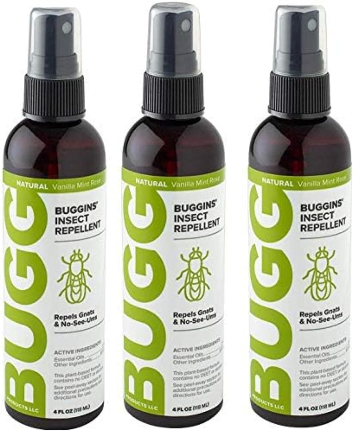 Amazon.com: BUGGINS Original - Insect Repellent - Mosquitoes & Gnats ...