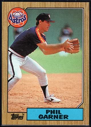 Amazon.com: 1987 Topps Baseball #304 Phil Garner Houston Astros ...