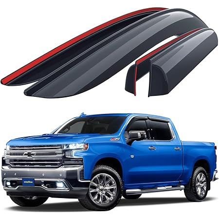Amazon.com: Goodyear Shatterproof in-Channel Window Deflectors for ...