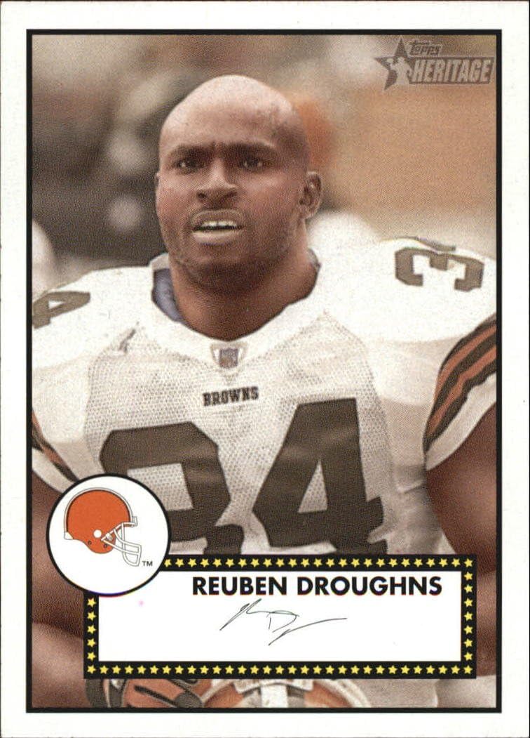 Amazon.com: 2006 Topps Heritage #260 Reuben Droughns NFL Football ...