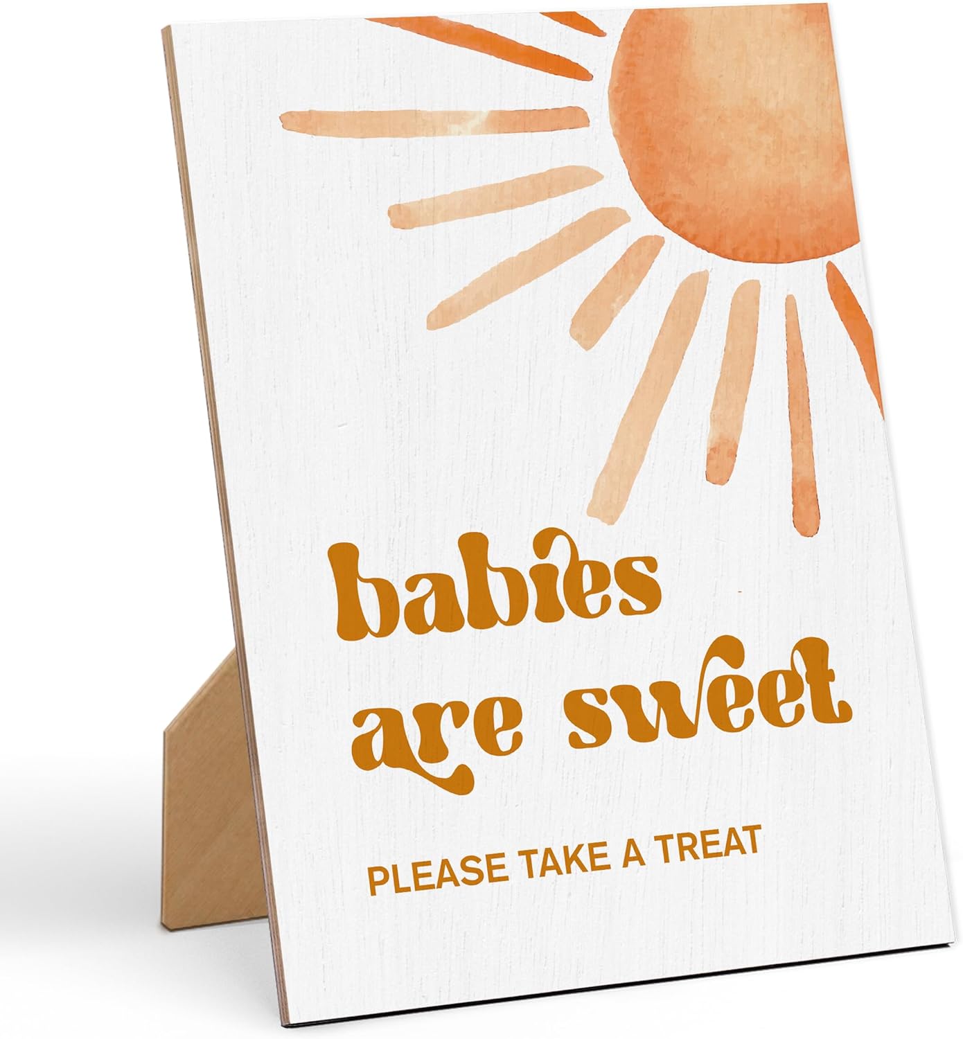 Amazon.com: Babies are Sweet Take a Treat Sign Baby Shower Sign-8×11 ...
