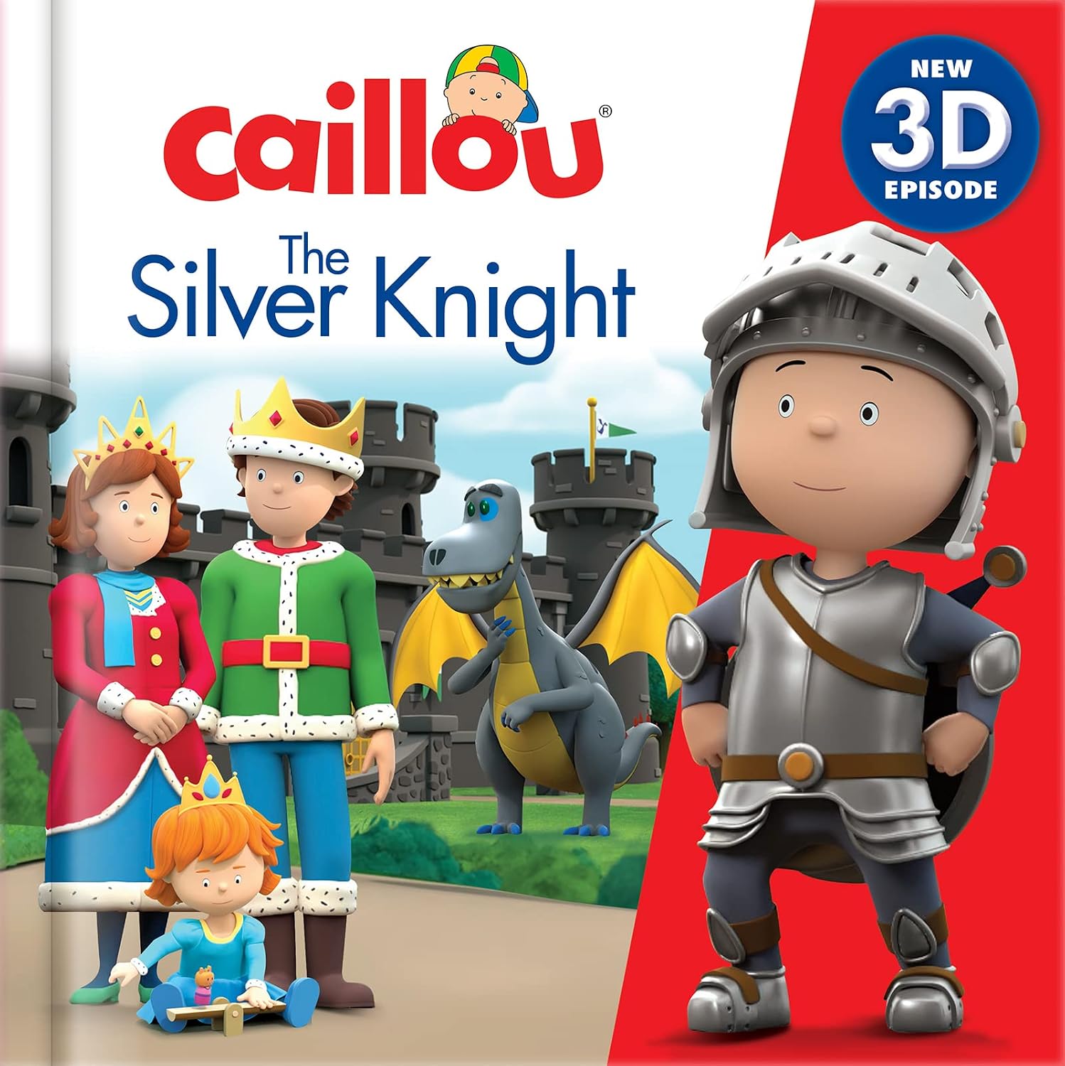 Caillou: The Silver Knight: New 3D Episode: Bright, Robin, Adams ...