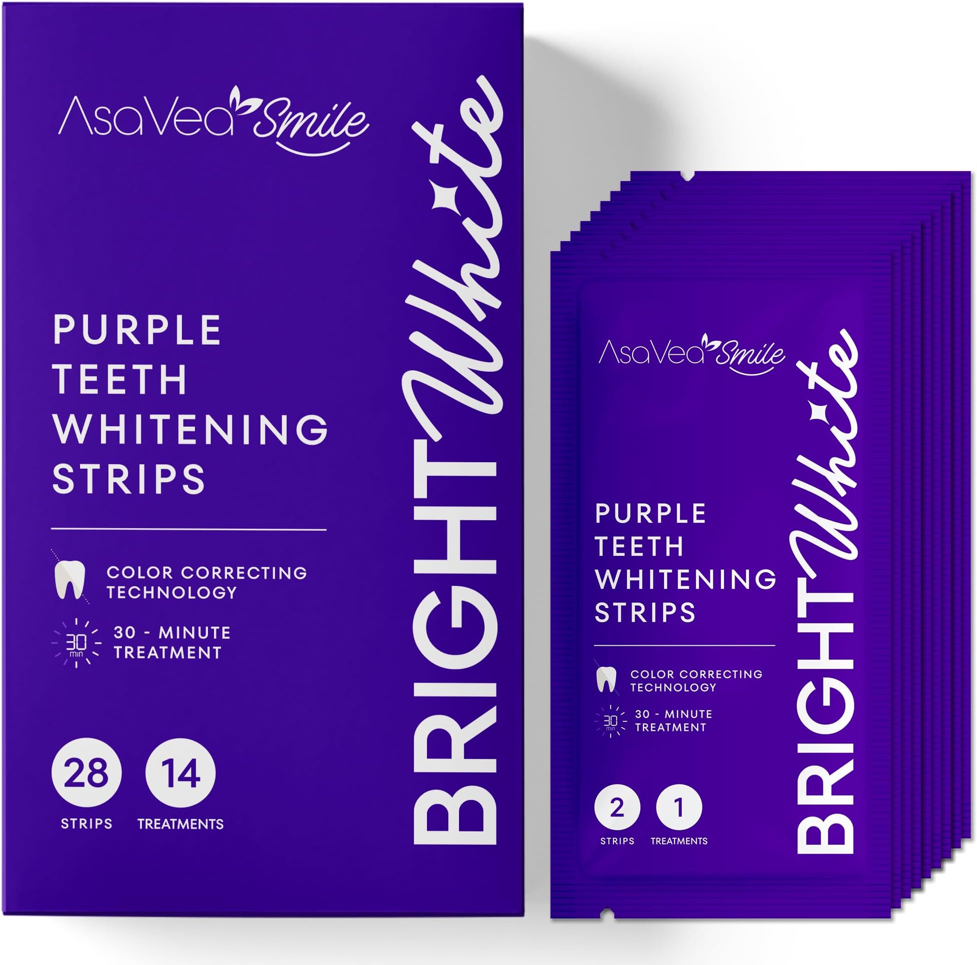 Amazon.com : Purple Toothpaste for Teeth Whitening, Teeth Whitening Kit ...