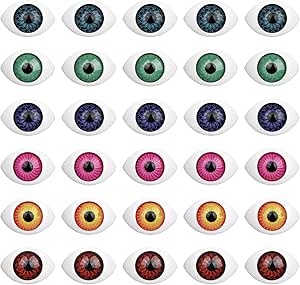 Amazon.com: Eyeball Horror Props Fake Eyeballs Safety Eyes: 100PCS ...