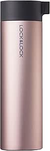 Amazon.com: Lock & Lock Flask – Knob Stainless Steel Vacuum Bottle ...