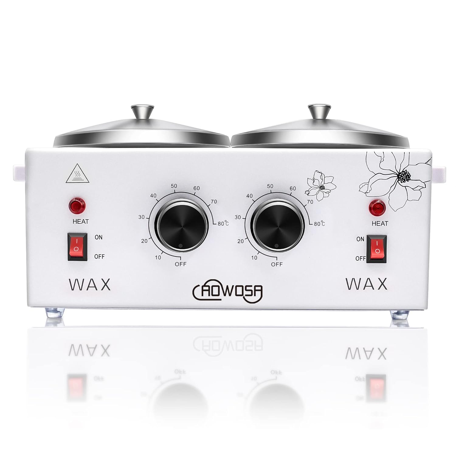 Amazon.com: Double Wax Warmer Professional Electric Wax Heater Machine ...