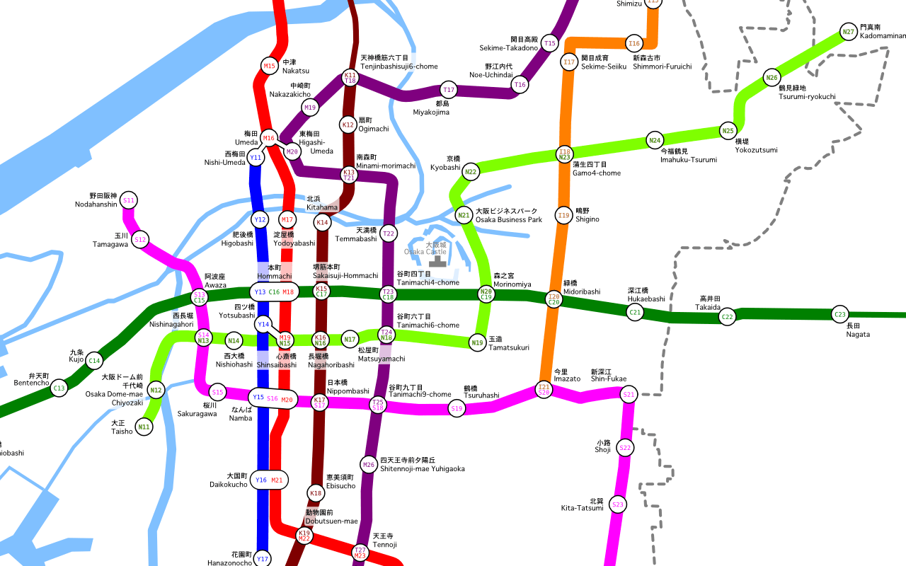 Osaka Metro Map - App on Amazon Appstore