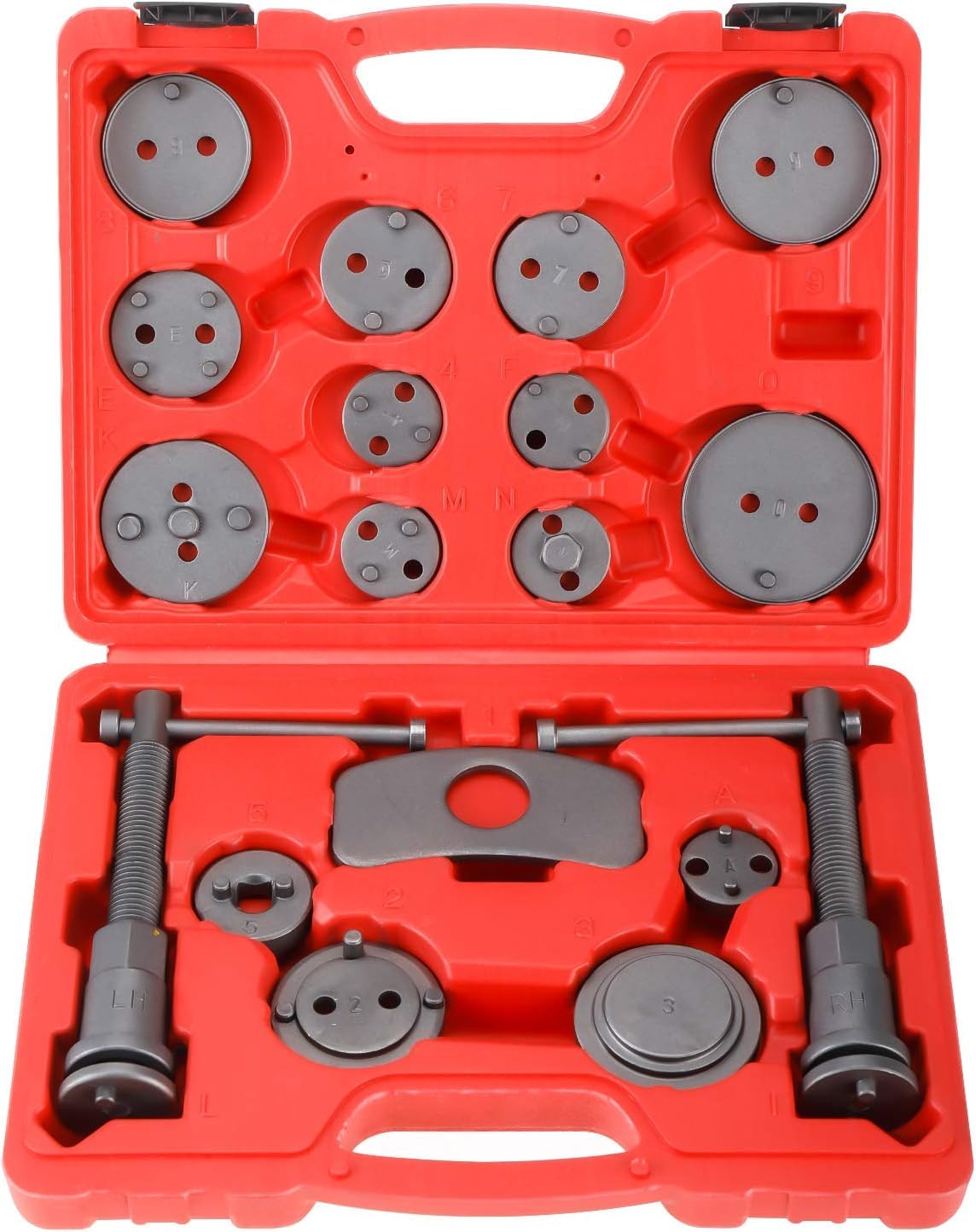 BTSHUB 18Pcs Front and Rear Caliper Disc Brake Screw-in Wind Back ...
