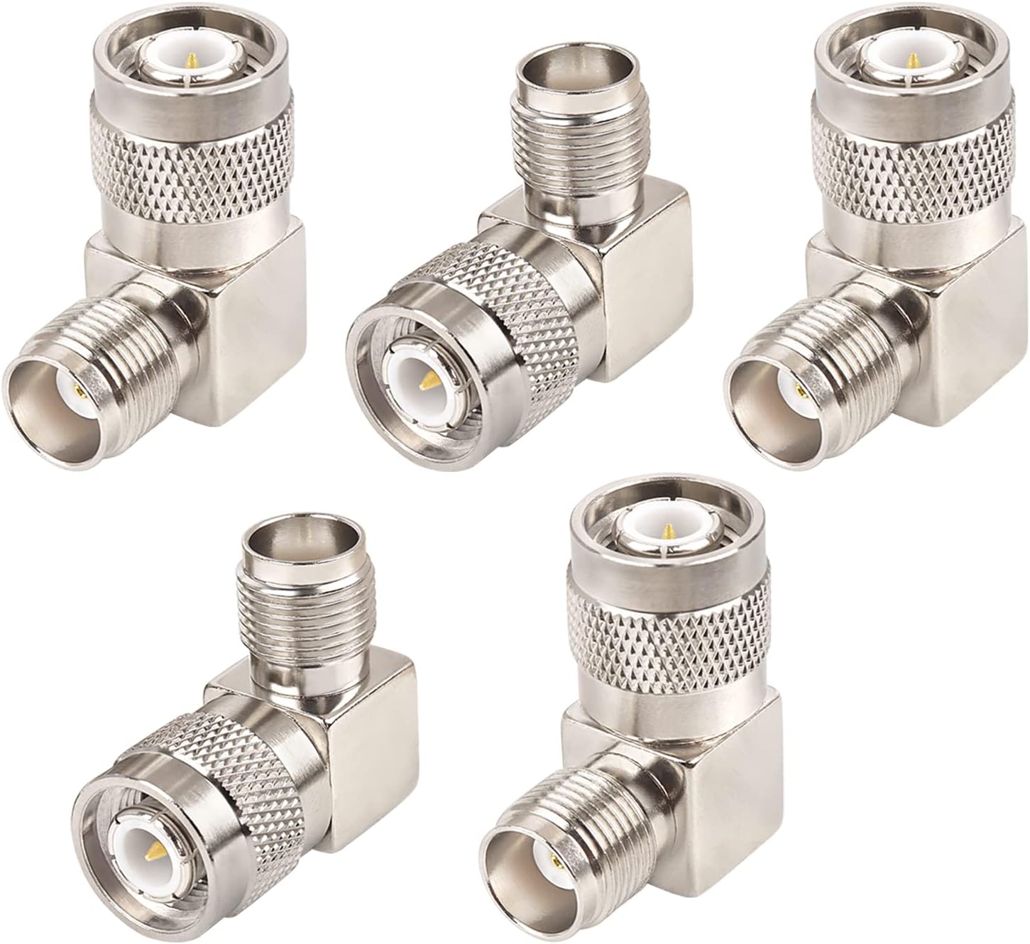 Amazon.com: MOOKEERF 5 Pack 90 Degree TNC Male to Female Right Angle RF ...