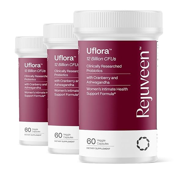 Amazon.com : Rejuveen Uflora Vaginal Probiotics | Supports Vaginal ...