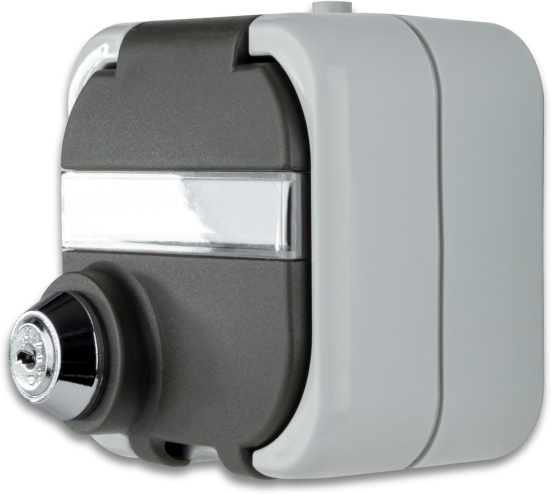 REV AquaTop, Feuchtraumsteckdose, IP44, Steckdose abschliessbar ...