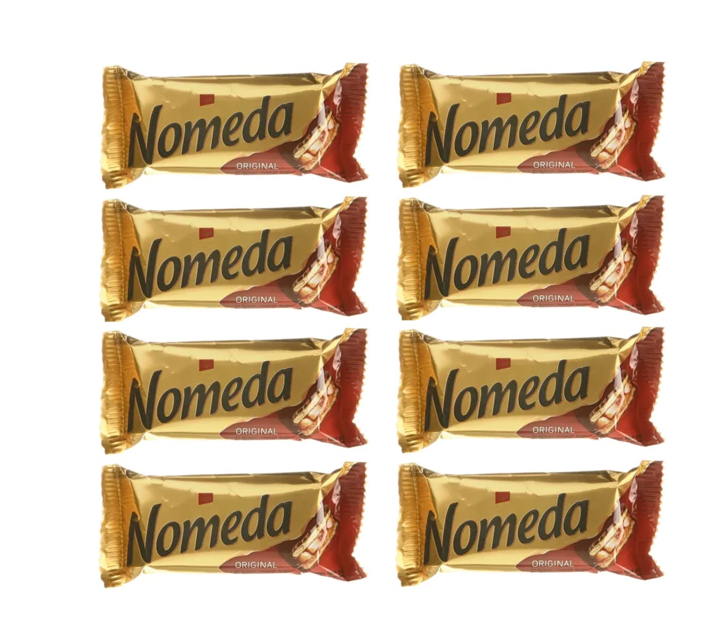 Amazon.com: NOMEDA Lithuanian Candy Bar With Chocolate & Nuts 44g ...