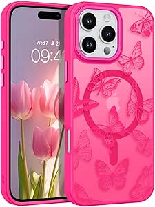 Amazon.com: BENTOBEN for iPhone 16 Pro Max Case,Cute Butterfly Pattern iPhone 16 Pro Max ...