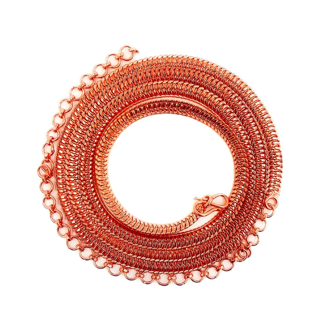 Buy SHINDE EXPORTS traditional copper chain vaddanam waist belt kamar ...