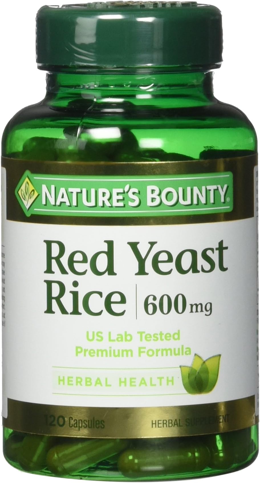 Amazon.com: Nature's Bounty Red Yeast Rice Pills and Herbal Health ...