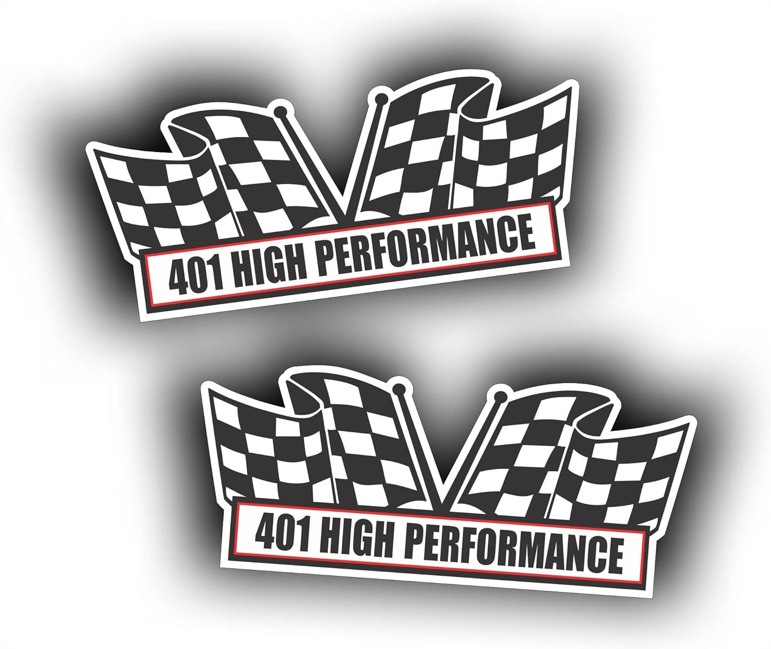 Amazon.com: 2X Engine, Window, Air Cleaner, Decal Sticker 401 High ...