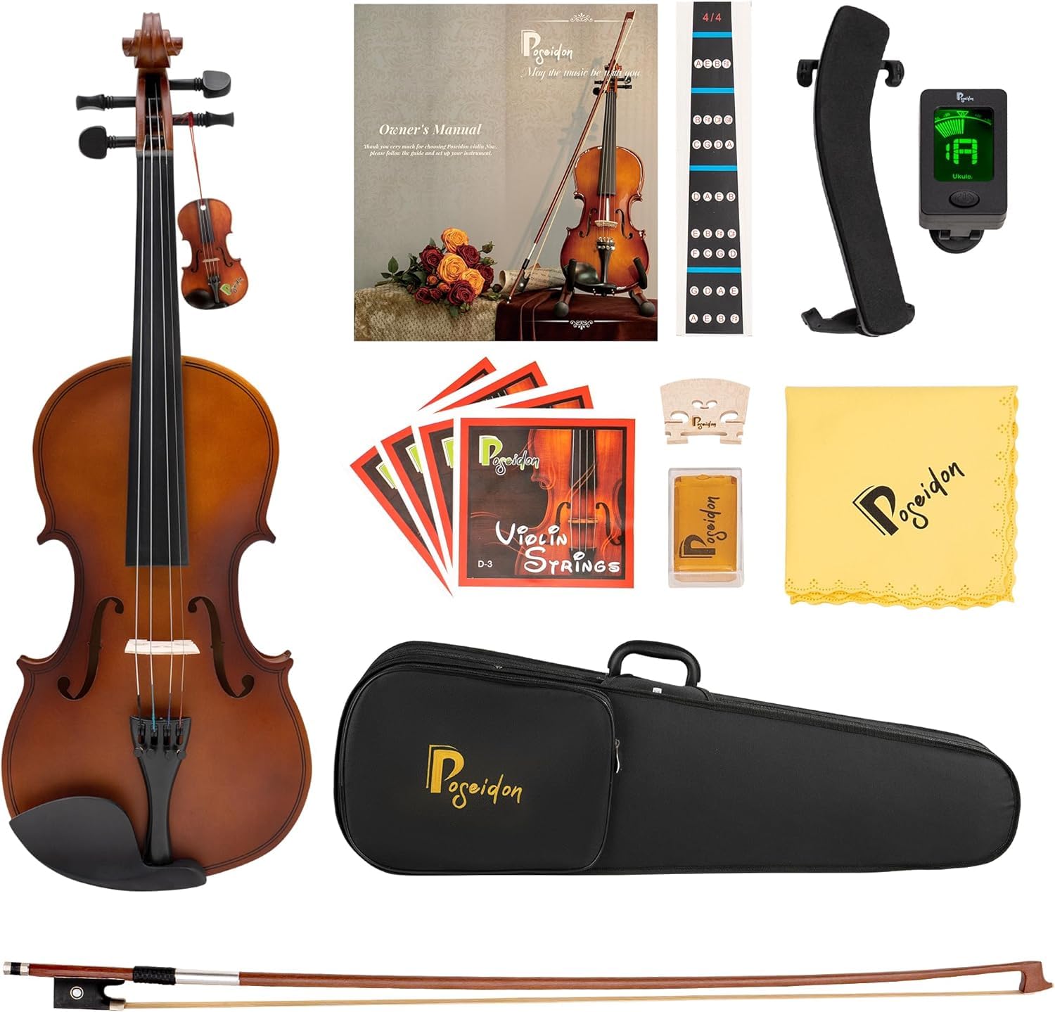 Amazon.com: Poseidon Stringed Musical Instruments - Premium Handcraft ...