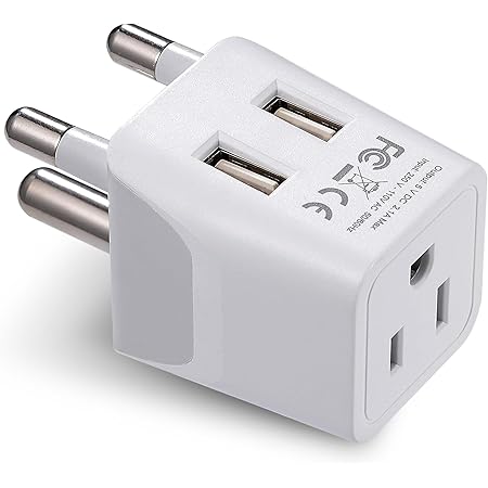 Amazon.com: Ceptics South Africa, Botswana Travel Adapter, Universal ...