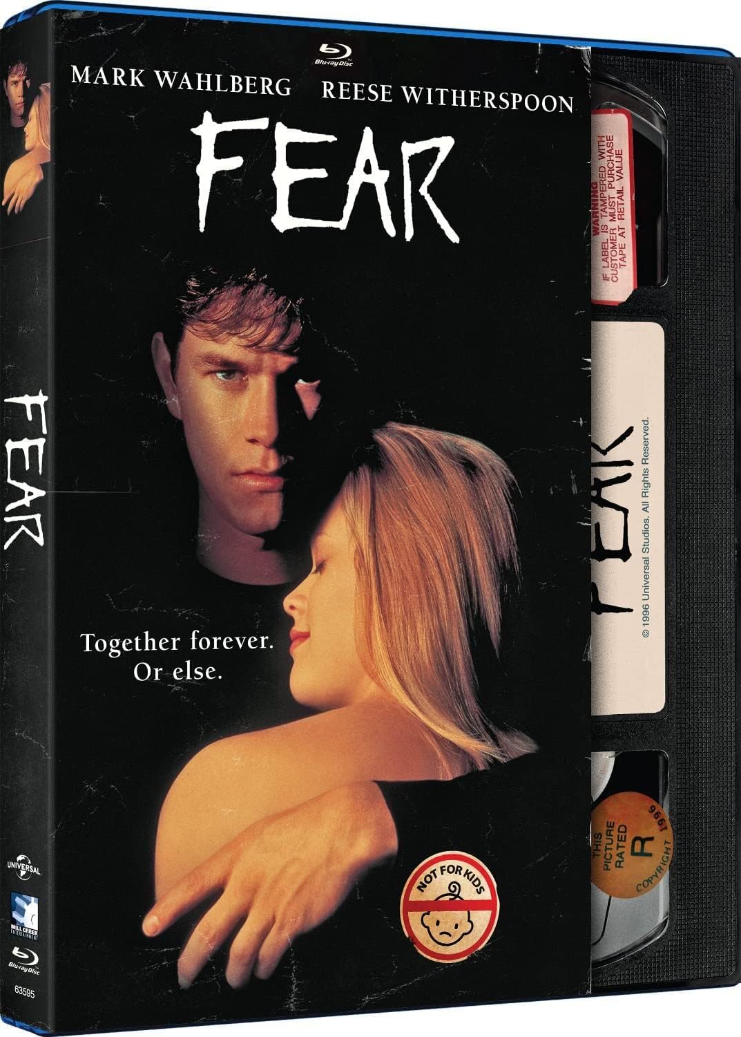 Fear (Retro VHS Packaging) [Blu-ray] : Mark Wahlberg, Reese Witherspoon ...