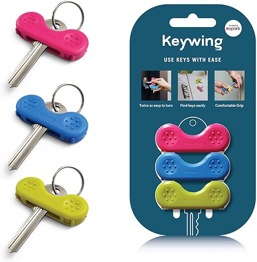 Keywing Key Turner Aid v2 Triple Pack. Makes Keys so Much Easier ...