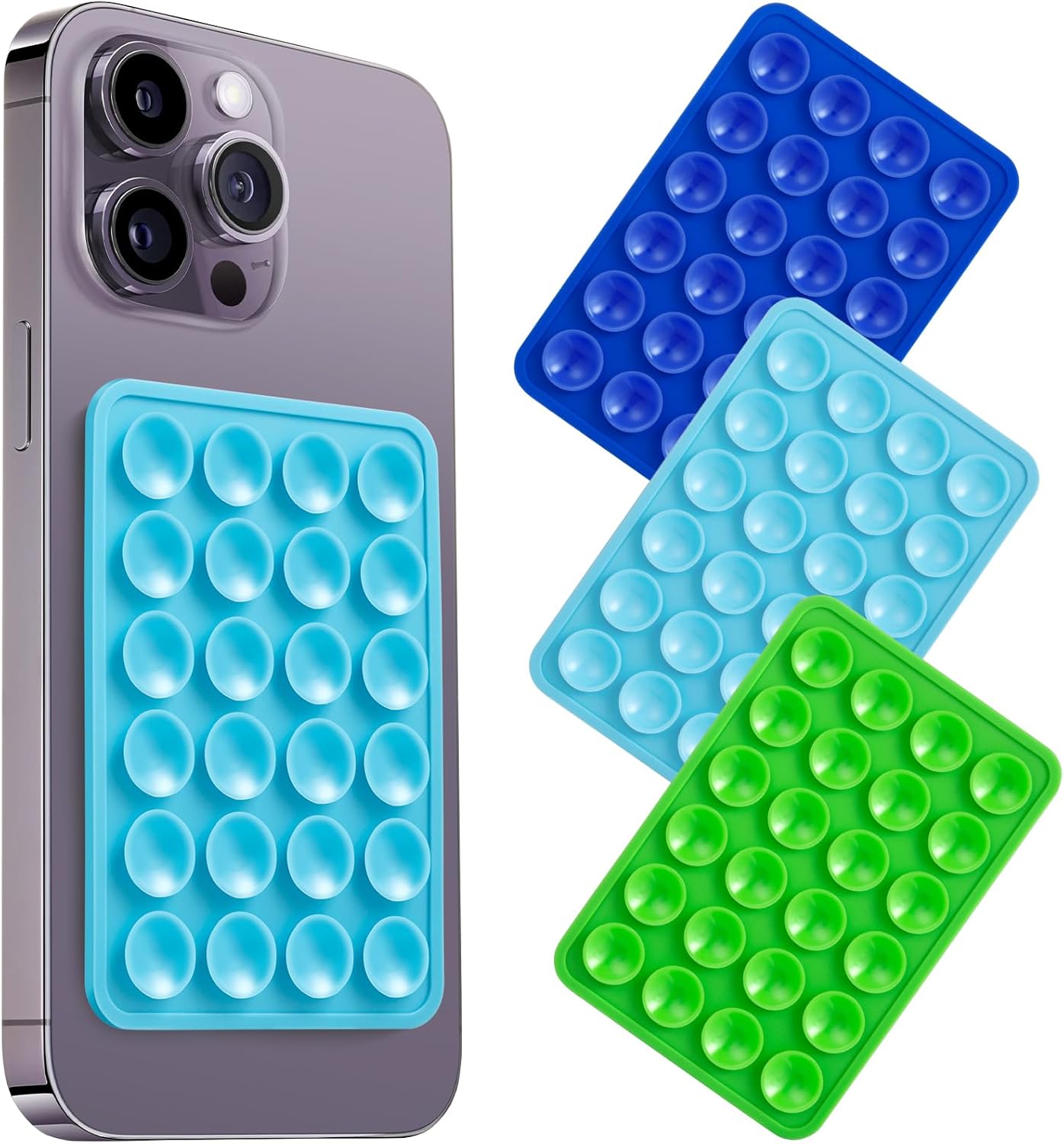 Amazon.com: Silicone Suction Phone Case Mount, Mobile Fidget Mirror ...