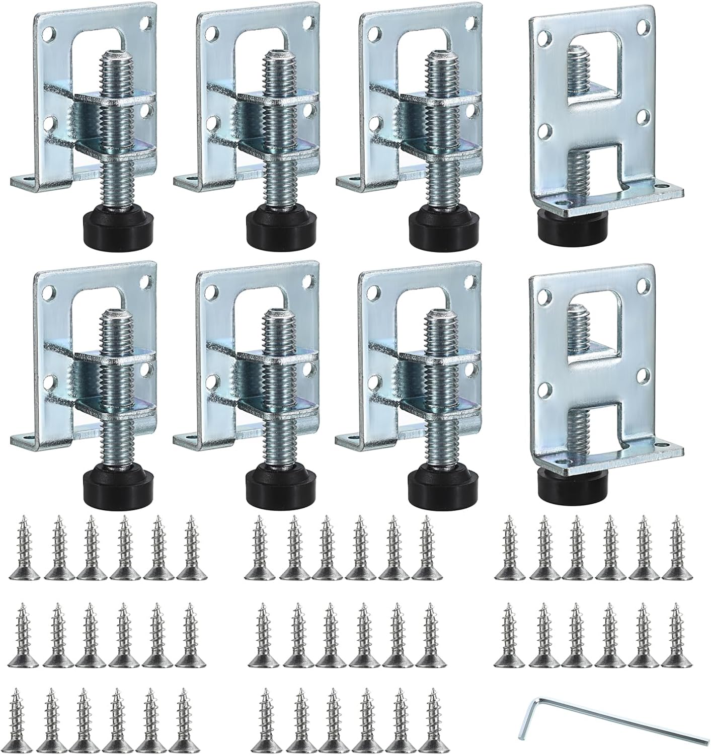 Amazon.com: OGANAZI 8 PCS Adjustable Feet Levelers for Furniture, L ...