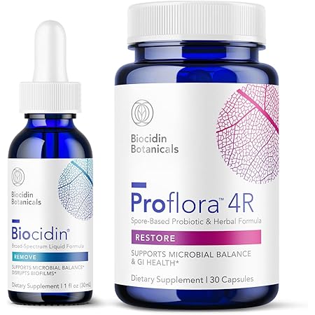 Amazon.com: Biocidin Liquid Formula (1 oz) with GI Detox+ Gentle Binder ...
