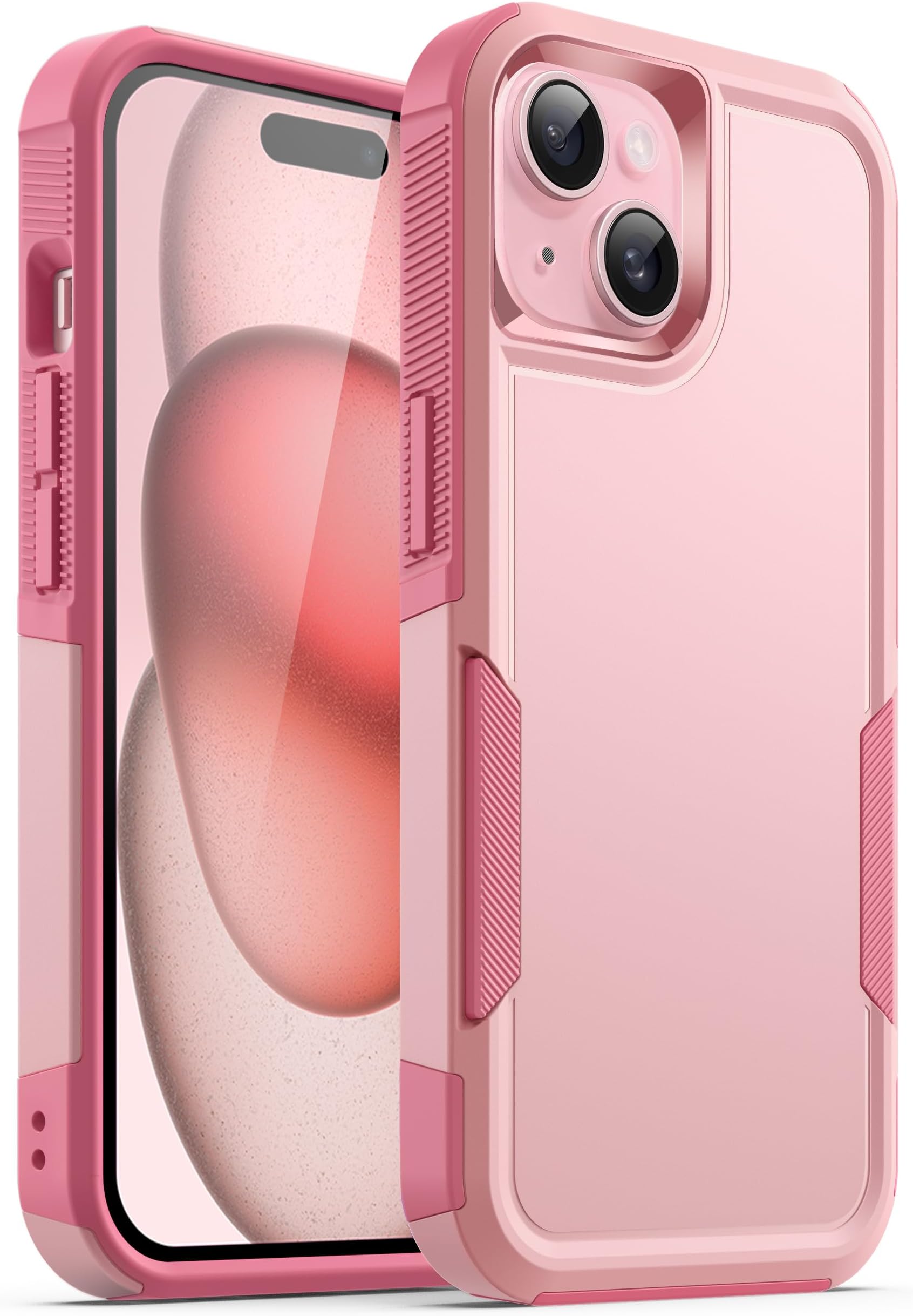 Amazon.com: JETech Case for iPhone 15 6.1-Inch, Non-Yellowing ...