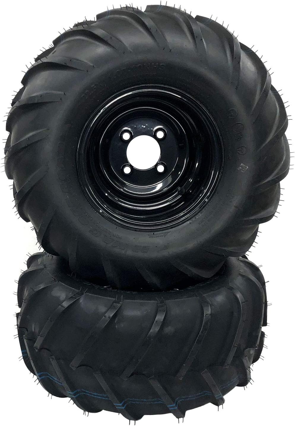 Amazon.com: (2) Bad Boy ZT Elite Rear Wheel Assemblies 22x11.00-10 ...
