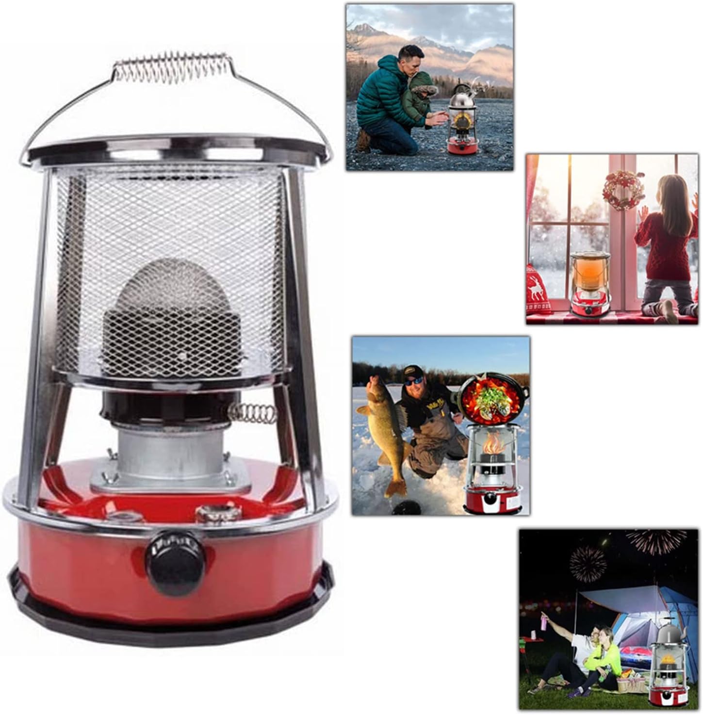 Amazon.com: KARAOT Portable Kerosene Stove Heater for Indoor/Outdoor ...