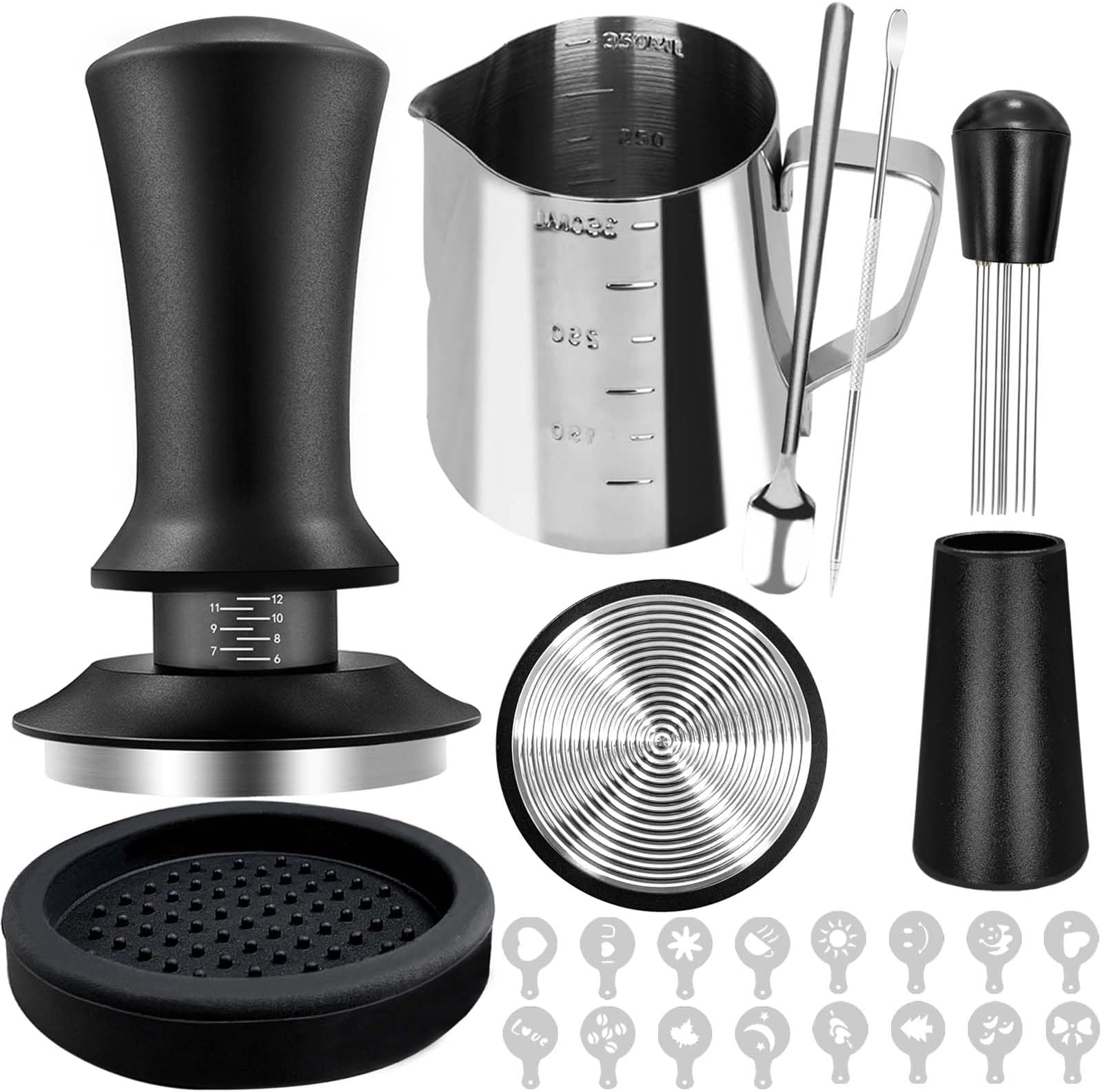 Amazon.com: 51mm Espresso Accessories, 25pcs Espresso Tamper, With ...