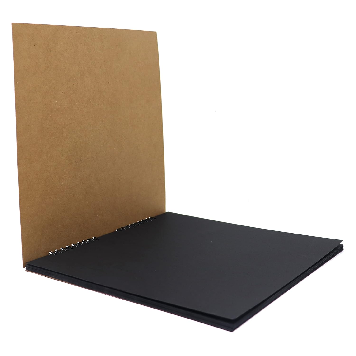 Lakeer 10" X 10" Black Sketchbook 400 GSM Thick Paper Wireo Bound ...