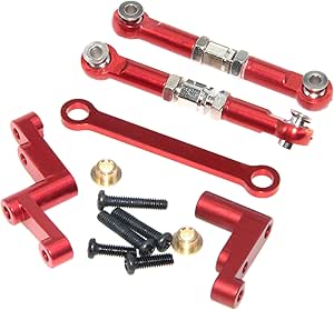 Amazon.com: Steering Bellcranks Compatible with 1/16 MJX Tie Rod Turnbuckle Hyper Go Upgrade ...