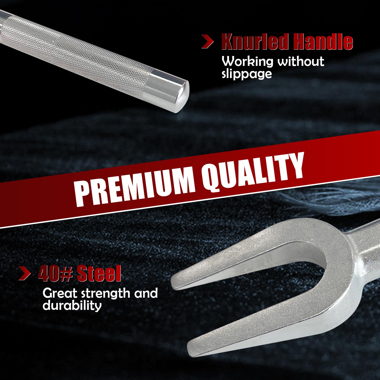 Snapklik.com : 5 Piece Ball Joint Separator Set, Pickle Fork Tool Set ...