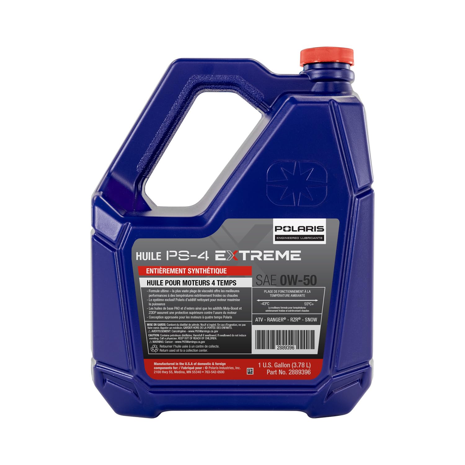 Snapklik.com : Polaris PS-4 EXTREME 0W-50 4 Cycle Full Synthetic Oil ...