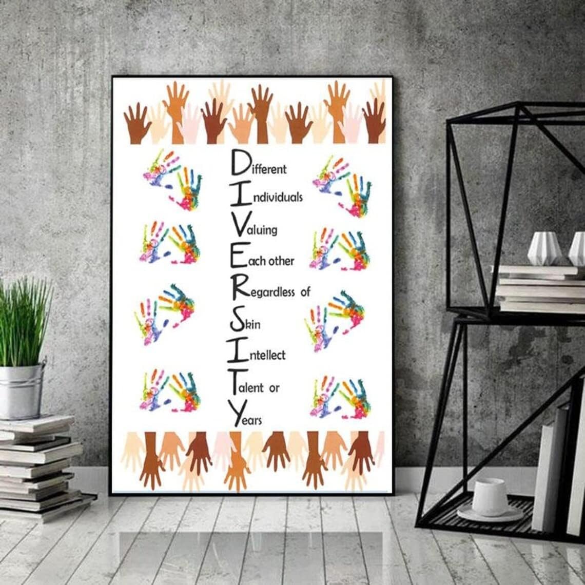 Amazon.com: Diversity Poster Bundle, Equality Prints, Equality Poster ...