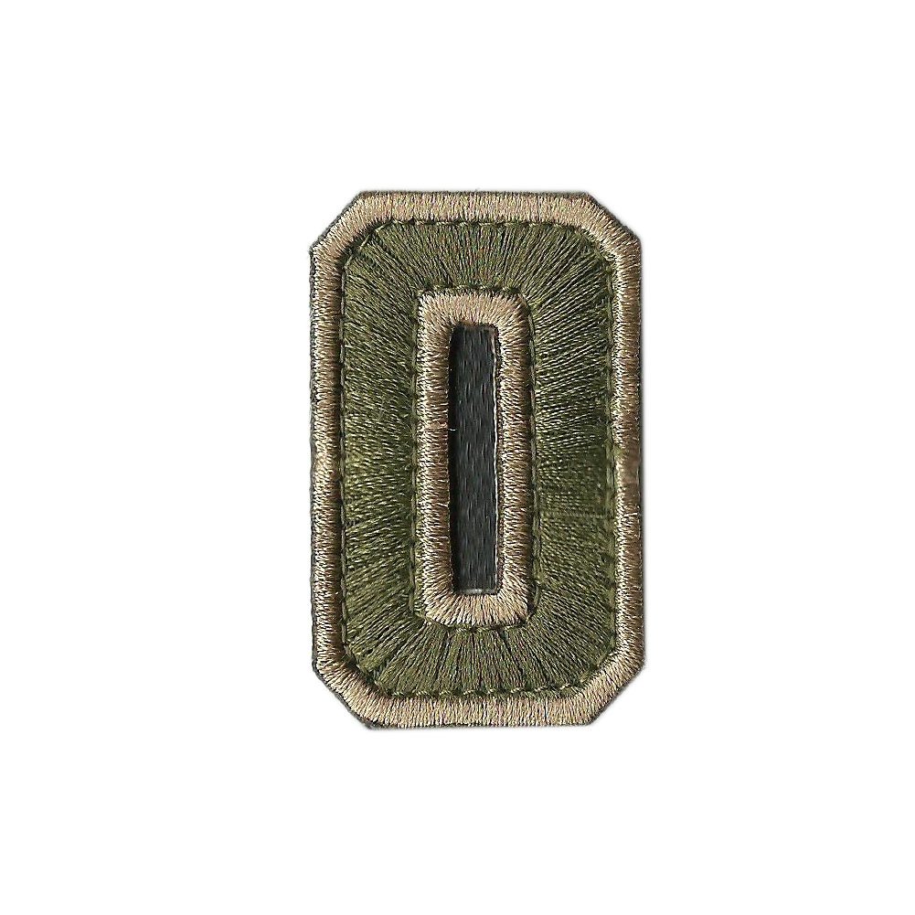 Amazon.com: Tactical Numbers Patches - Multitan - Zero : Sports & Outdoors