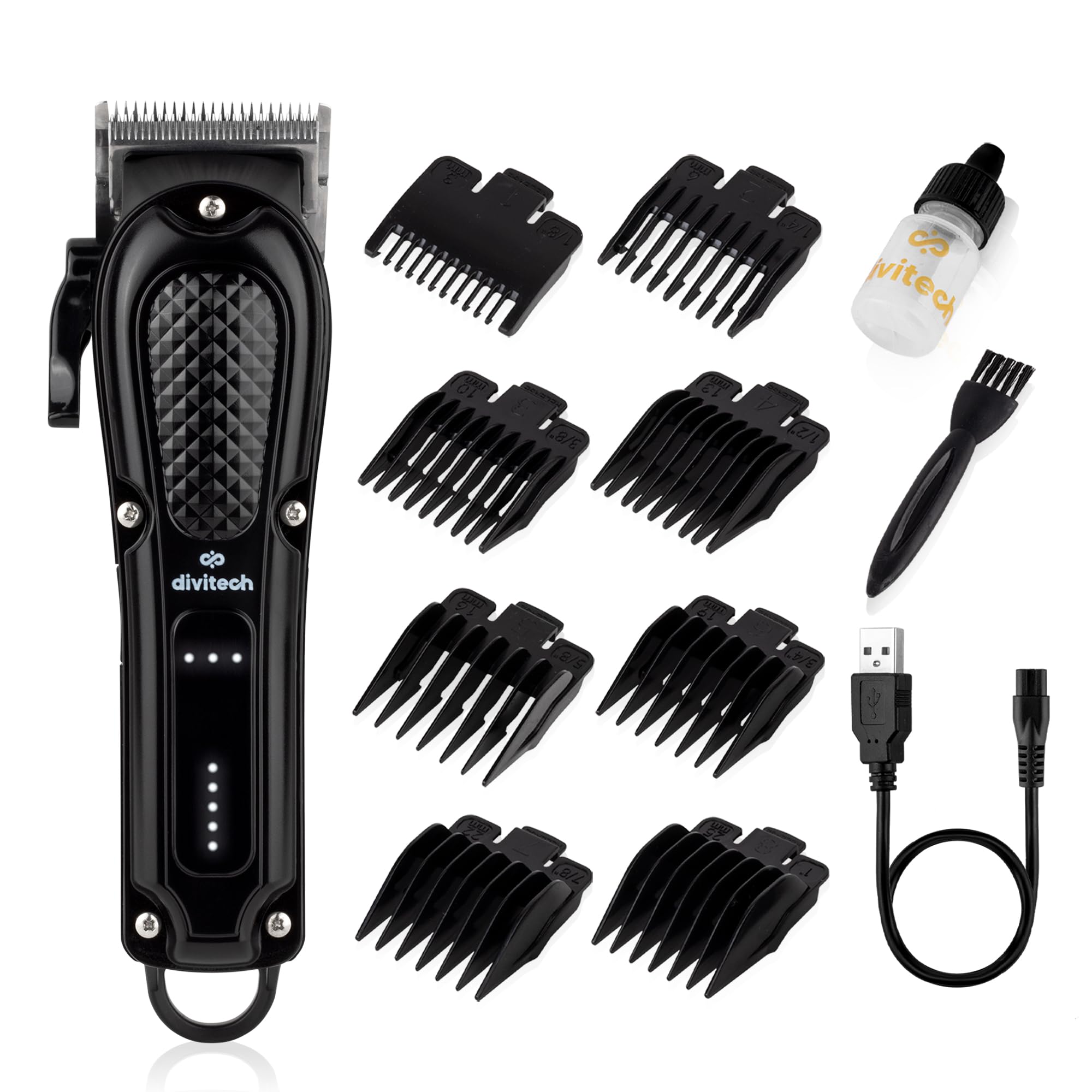 Máquina corta pelo profesional inalámbrica PR-0084 con batería ...