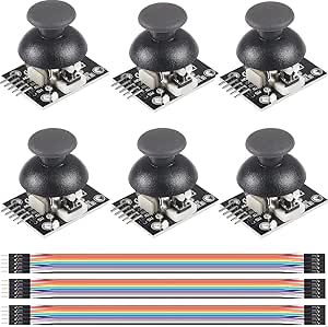 Youmile 6 pcs Dual-axis XY Joystick Module PS2 module Game Joystick ...