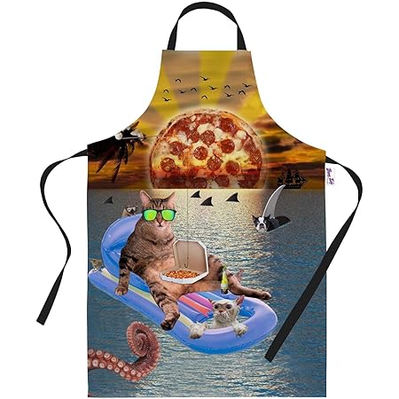 Funny Aprons for Women Novelty Apron Kitchen Cooking Baking Gifts Space ...