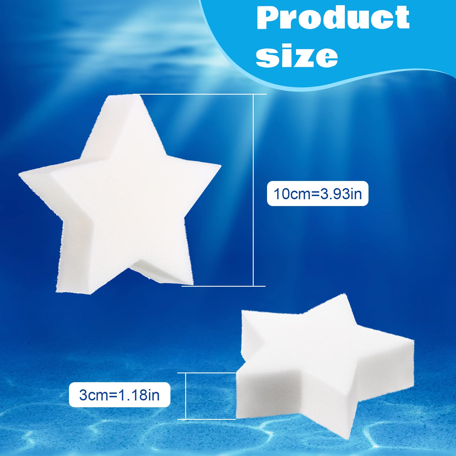 Snapklik.com : Patelai 40 Pcs Hot Tub Sponge Spa Cleaning Sponges For ...