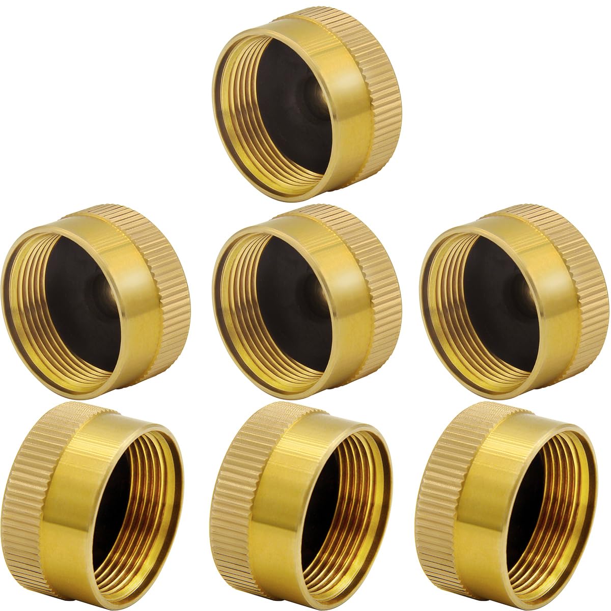 Amazon.com : Beduan Solid Brass Refill 1 LB Propane Cylinder Cap ...