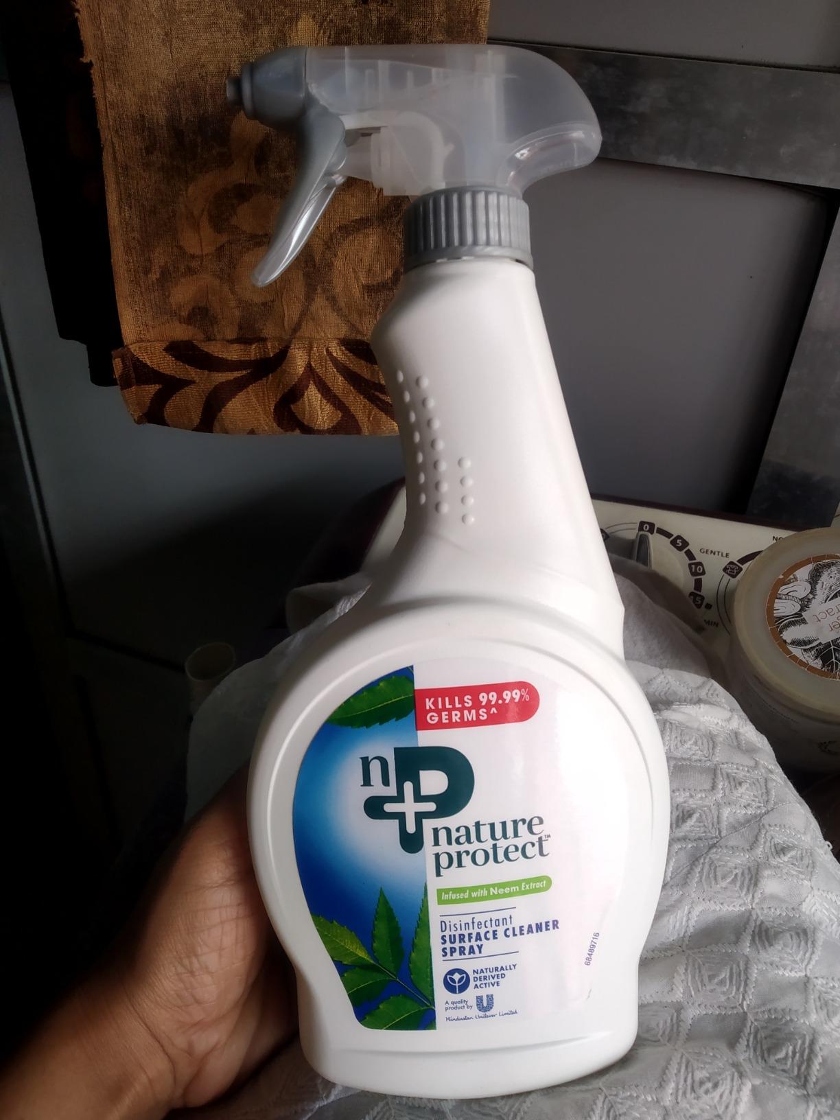 Nature Protect Disinfectant Surface Cleaning Spray With Neem, Kills ...